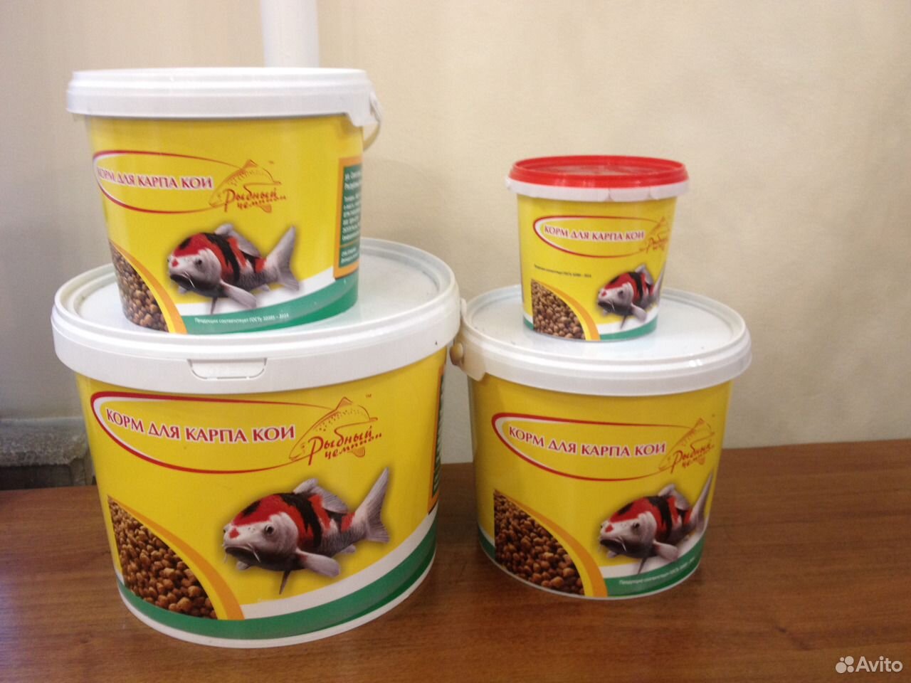Корм для карпа кои