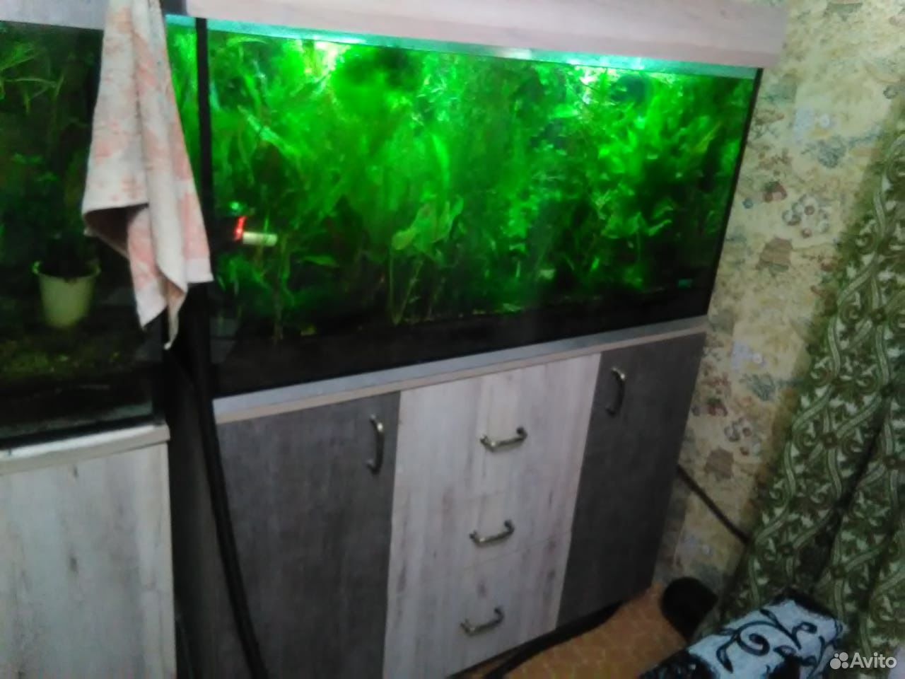 Аквариум с тумбой