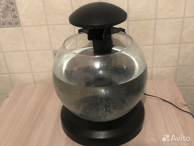 Эксклюзивный и не обычайный круглый аквариум