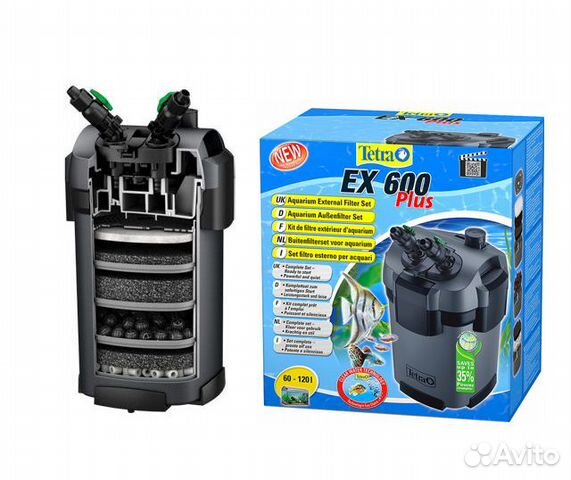 Фильтр внешний Tetra EX 600 plus