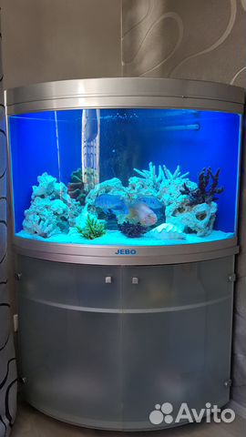 Аквариум jebo с тумбой, 250л