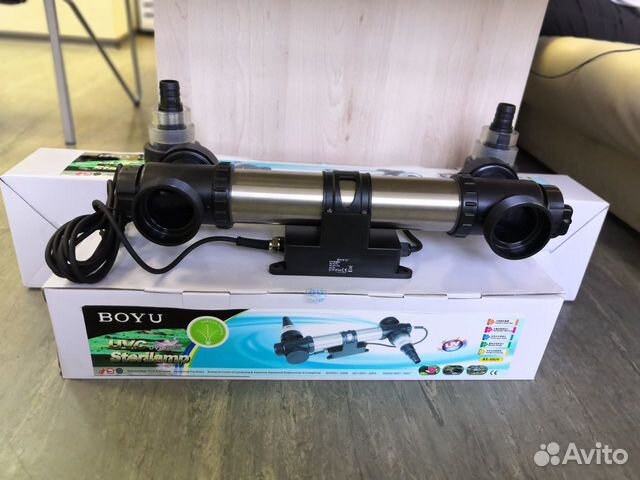 Уф стерилизатор для пруда boyu BX- 75UV