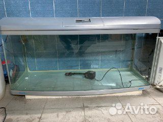 Аквариум панорамный Jebo 270 л.+ Тумба