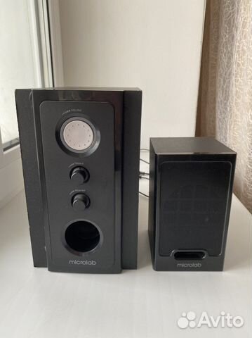 Сабвуфер и колонка microlab M-528 купить в Томске | Электроника | Авито