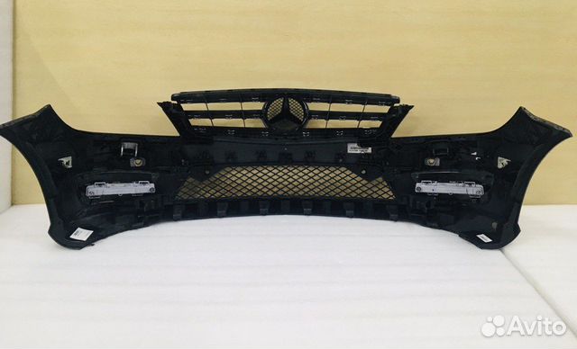 Бампер передний Мерседес 204 амг рест в сборе в Москве, цена 50 000 руб ...