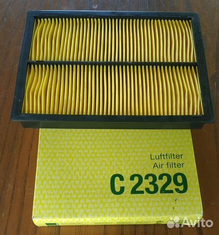 Фильтр воздушный Mann c2329 купить в Москве | Запчасти | Авито