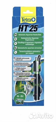 Нагреватель Tetra HT25, с 10л до 25л б/у