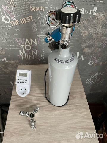 Продам баллон CO2 + аксессуары