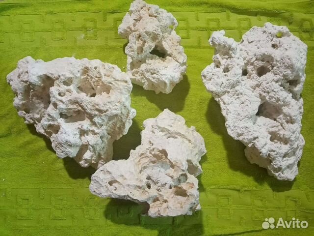 Декор для аквариума натуральный камень Кения